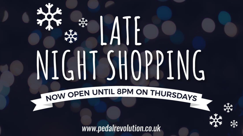 Late Night Shopping at Norwich - Pedal Revolution