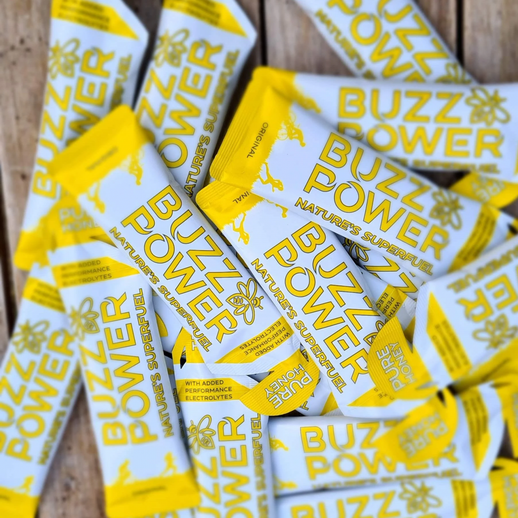 Buzz Power Organic Honey Sports Fuel Gel - Pedal Revolution